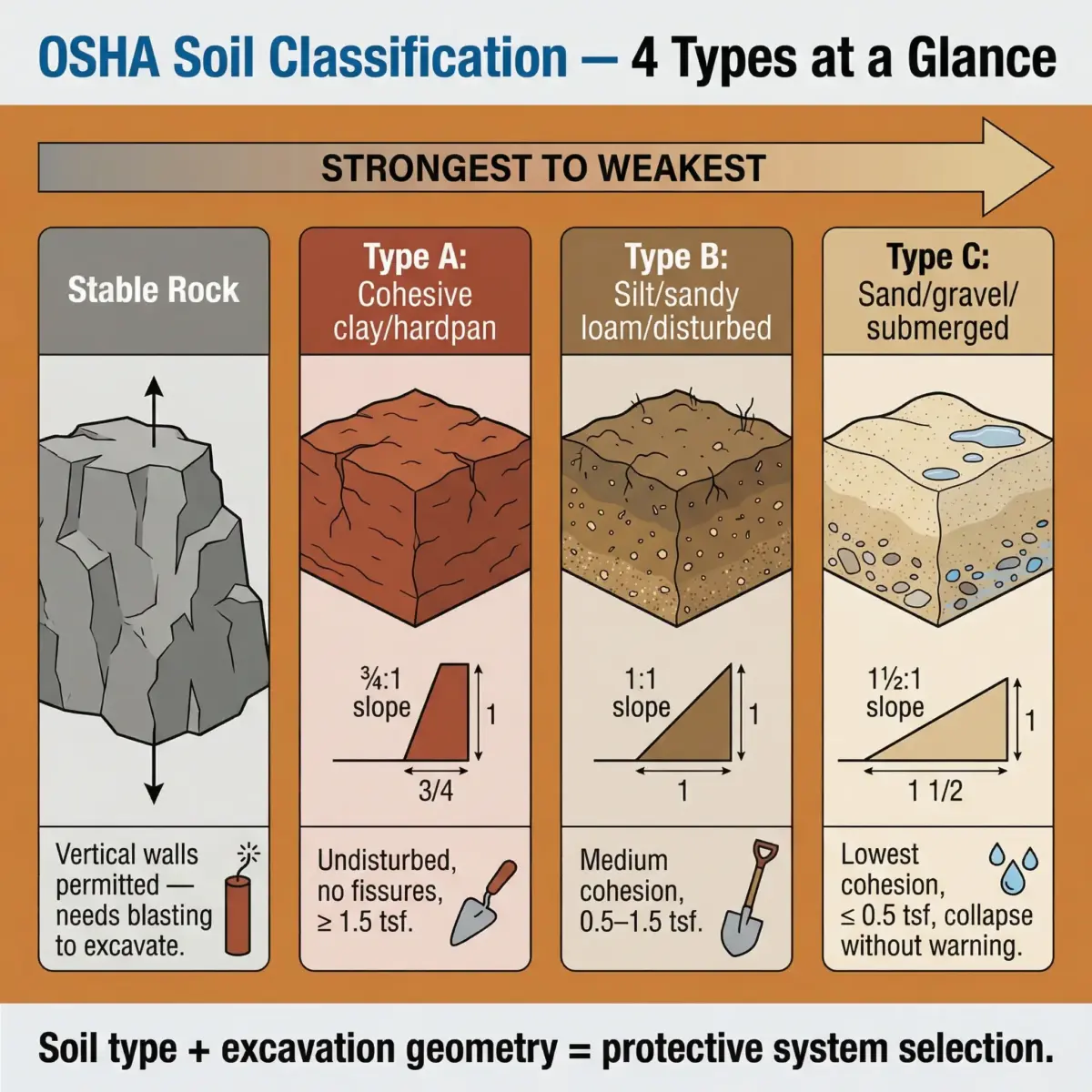 Excavation vs Trench: OSHA Definitions & Safety
