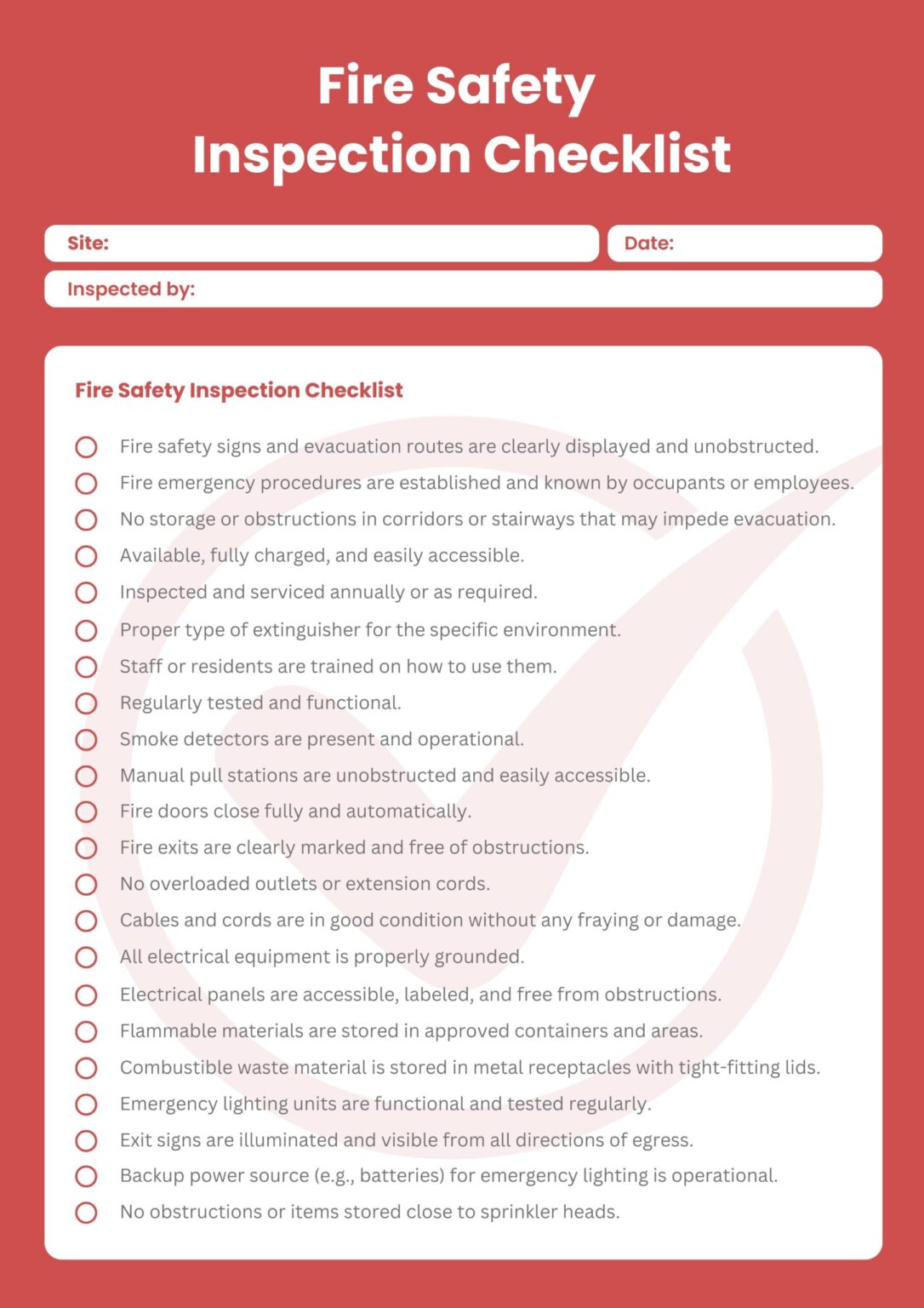 What's Inspection Checklist? Definition, Examples & Templates