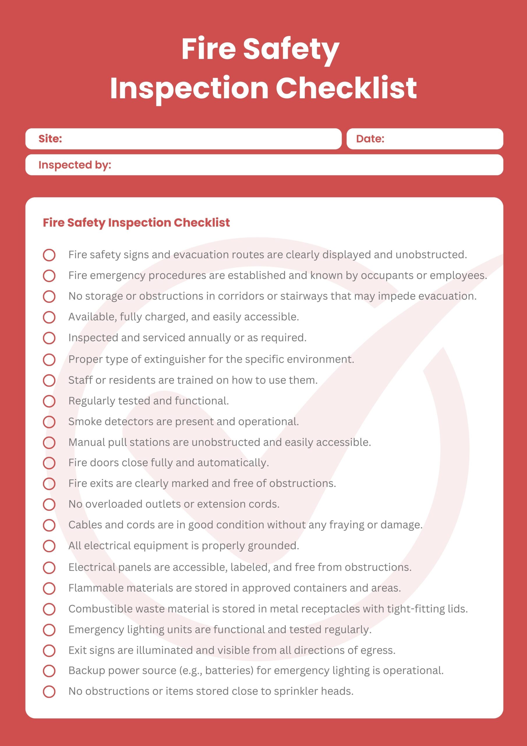 What's Inspection Checklist? Definition, Examples & Templates