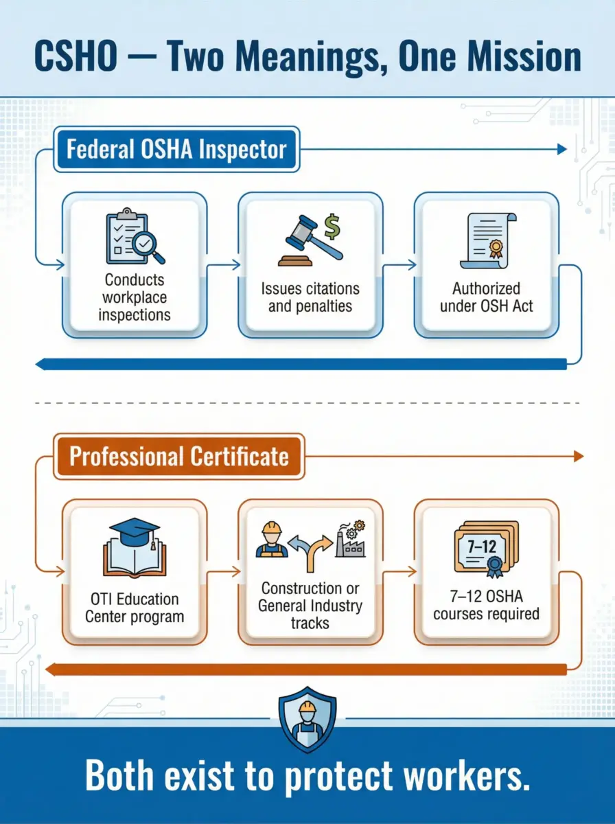 What Is a Certified Safety and Health Official (CSHO)?