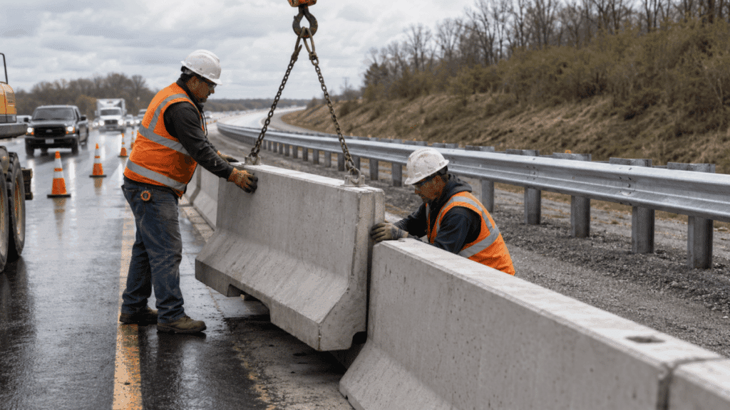 Jersey Barrier vs Guardrail: Key Differences Explained