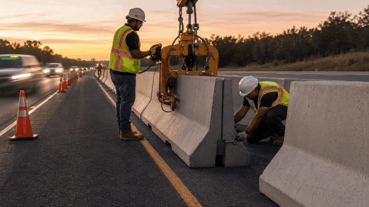 Jersey Barrier vs K-Rail vs F-Shape: Key Differences
